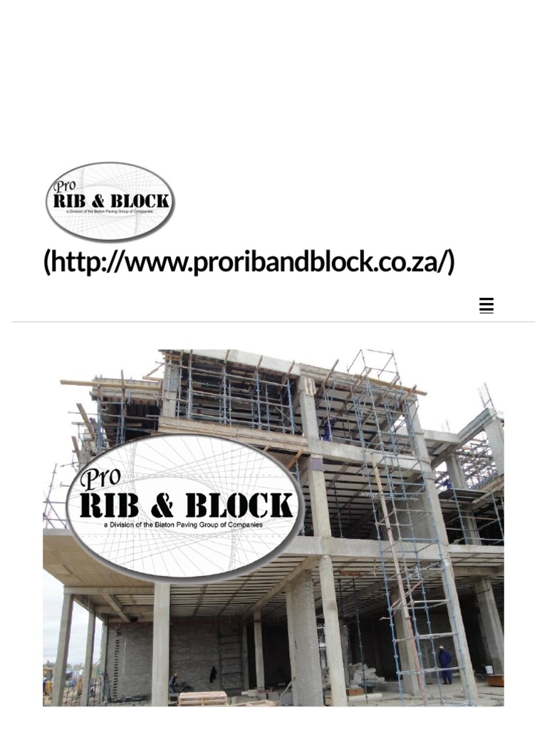 The Benefits of A Rib and Block Concrete Slab System - Pro Rib and ...