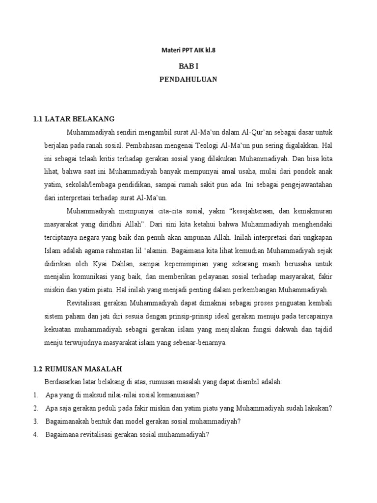 Materi PPT AIK KL | PDF