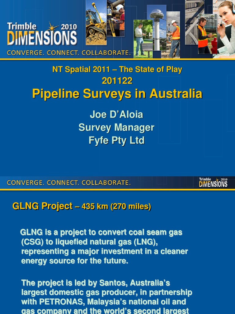 GLNG Pipeline Survey Overview 2011 | PDF | Geographic Information ...