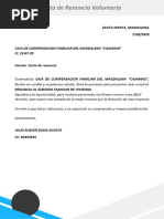 Modelo de Carta de Recibido | PDF