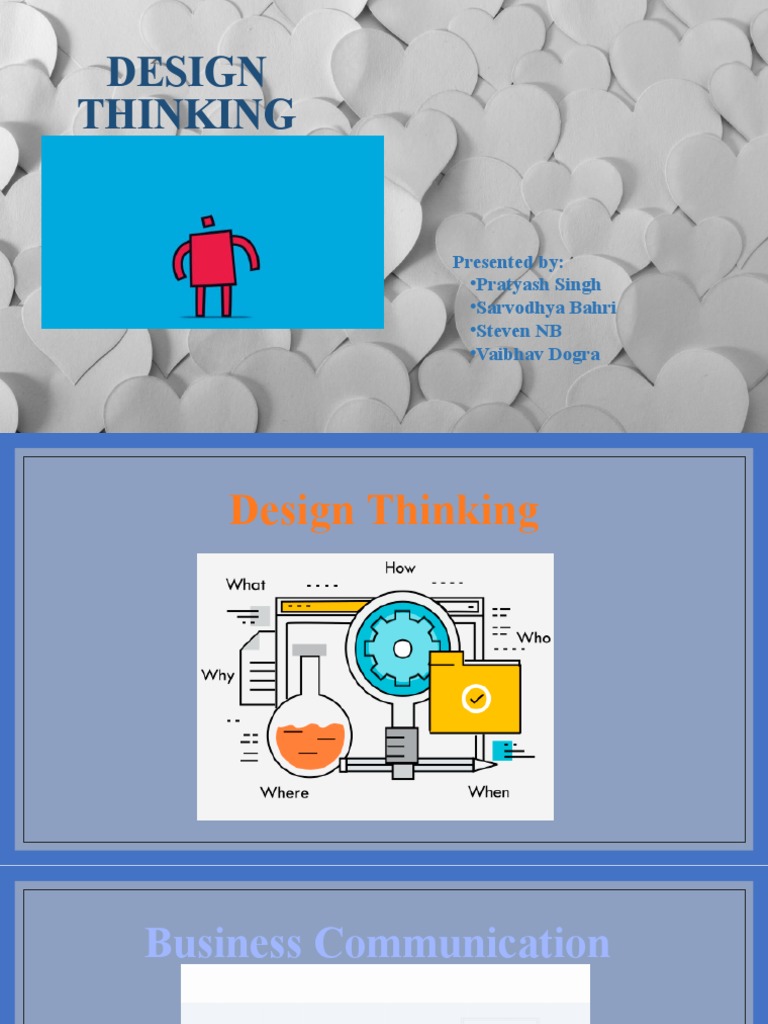 Design Thinking: Presented by | PDF | Design Thinking | Prototype