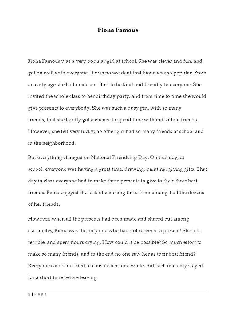 Fiona Famous | PDF | Justice | Crime & Violence