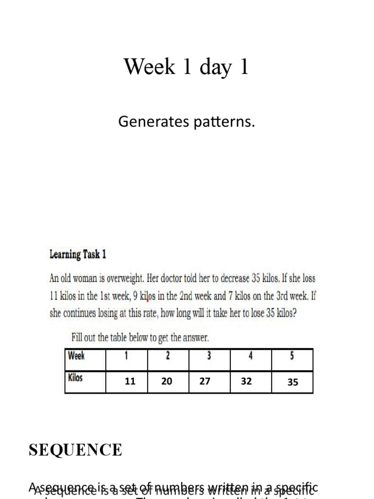 Week 1 Day 1 (Math 10) | PDF