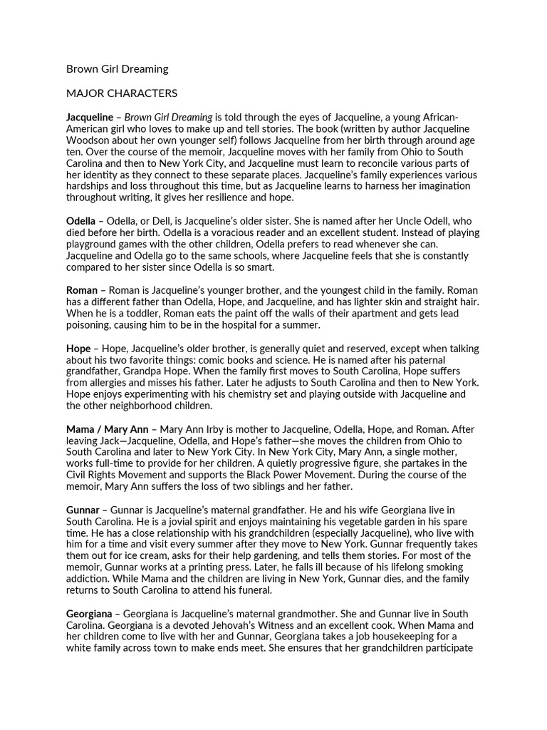 A Journey of Self-Discovery Through Place and Imagination: An Analysis ...