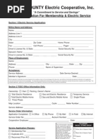 Zesco Customer Application Form | PDF | Payments | Fee