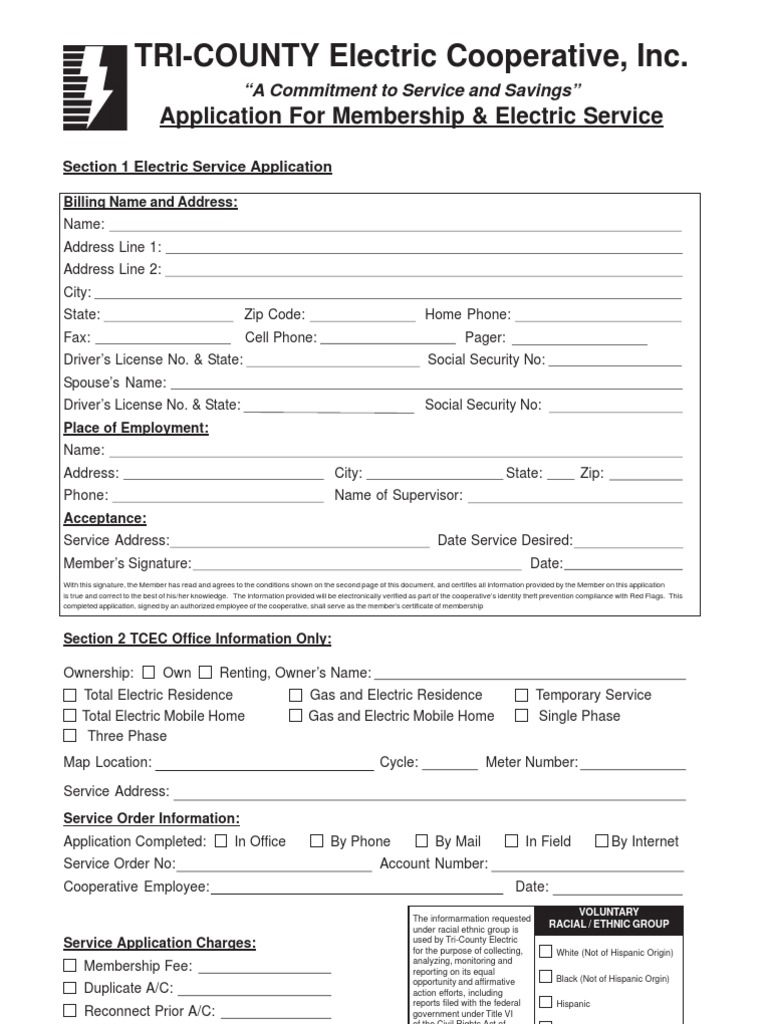 Tri County Electric | PDF | Easement | Government