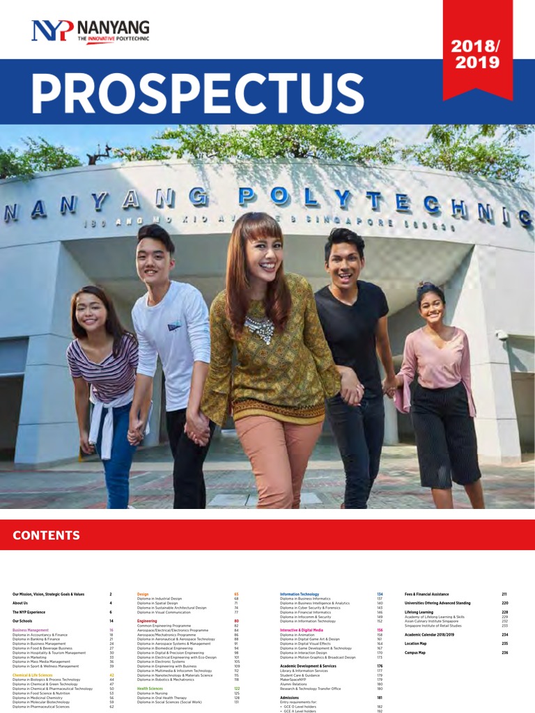 1 Entire Publication Nyp Prospectus 2018 2019 PDF | PDF | Educational ...