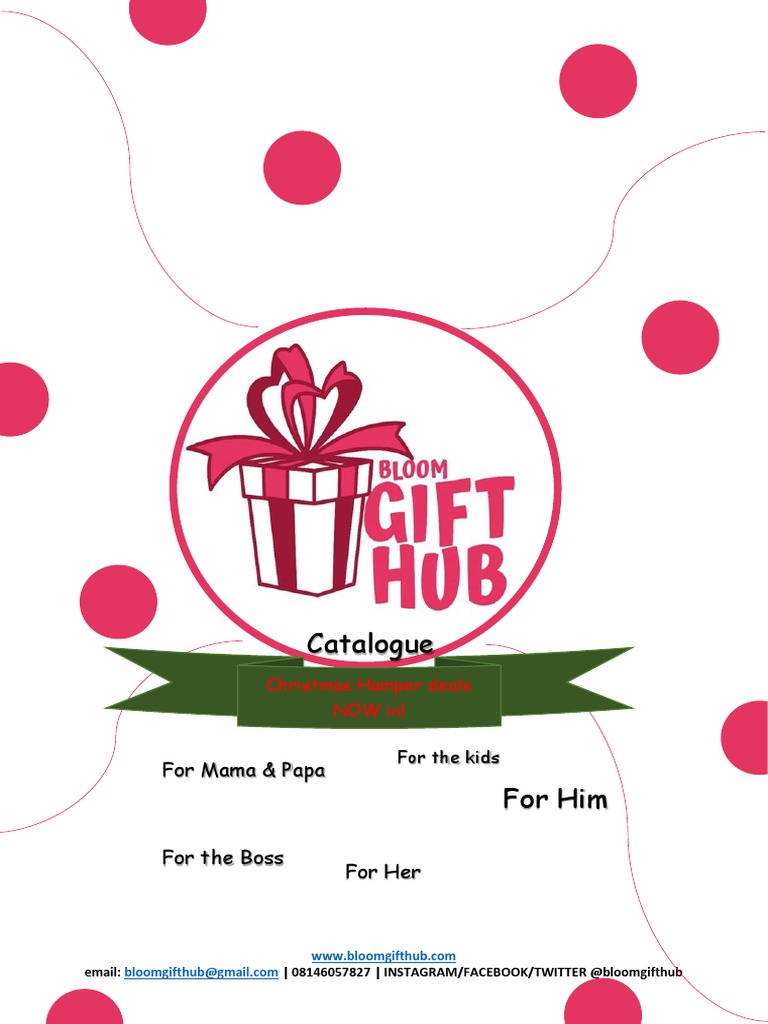 Bloom Gift Hub Catalogue | PDF