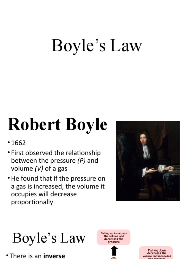 Boyles Law | PDF | Mathematical Physics | Gases