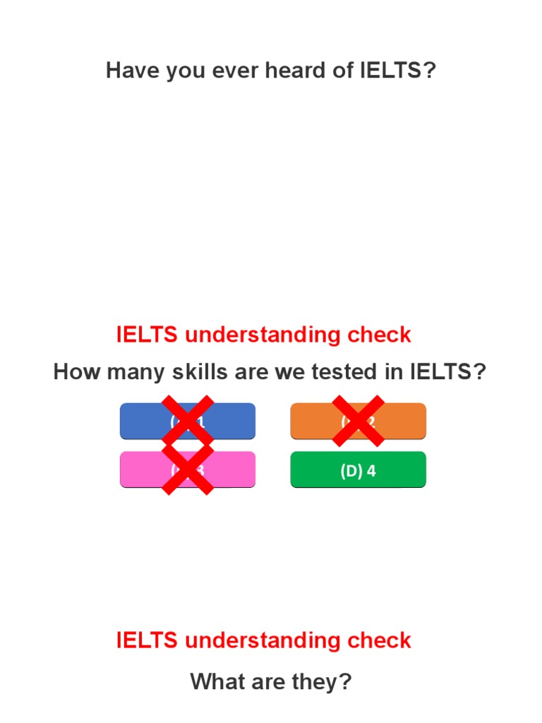 IELTS Prep: Skills and Strategies | PDF