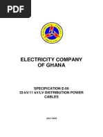 Specification 33 KV Line | PDF | Insulator (Electricity ...