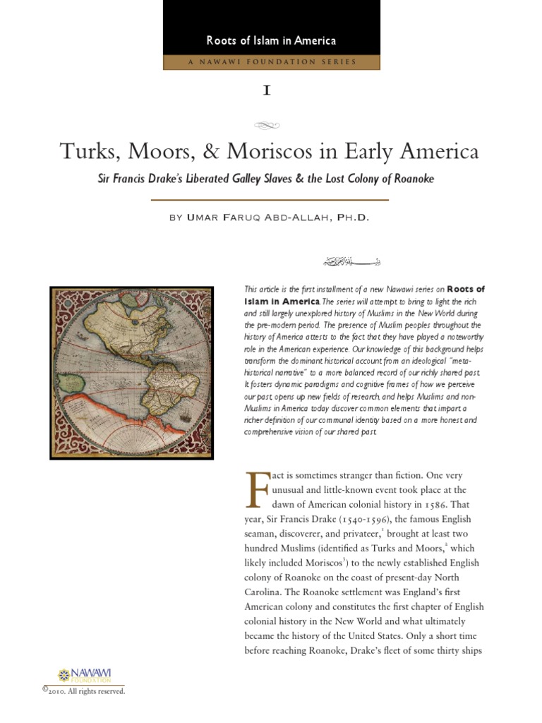 Turks, Moors, & Moriscos in Early America PDF | PDF | Moors | Roanoke ...