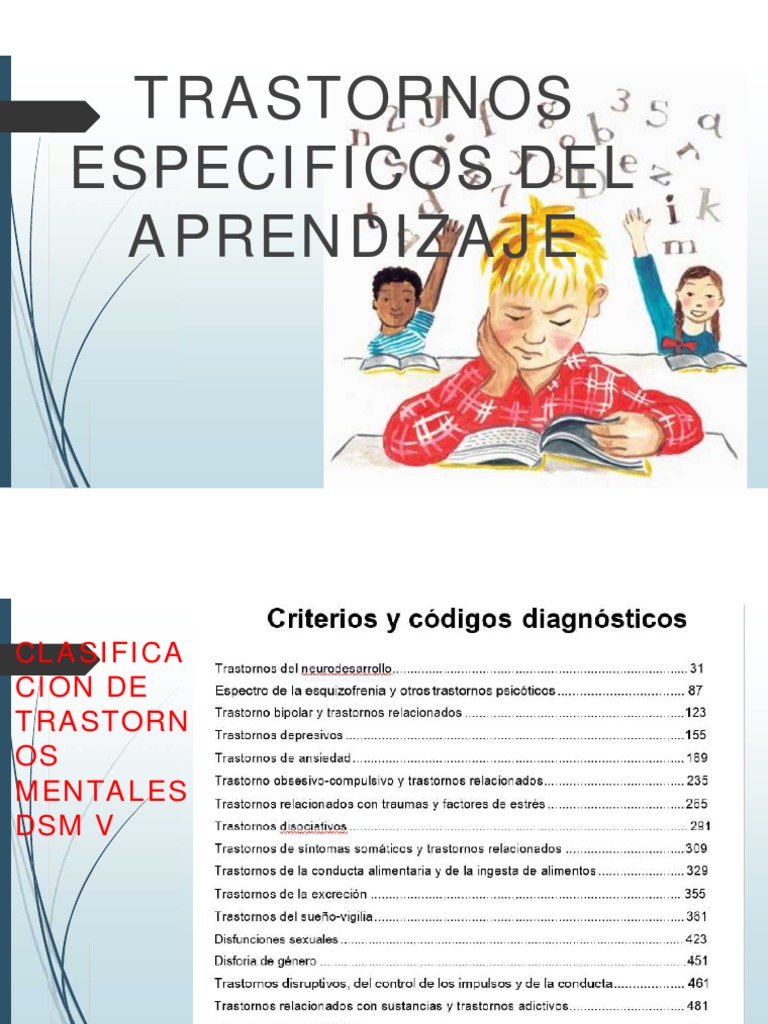 Trastorno Del Aprendizaje | PDF | Trastorno mental | Desorden hiperactivo y deficit de atencion