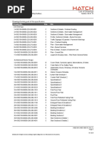 Architectural - Drawing List | PDF | Drawing | Civil Engineering