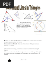 Flashcards Triangles | PDF | Geometric Shapes | Elementary Geometry