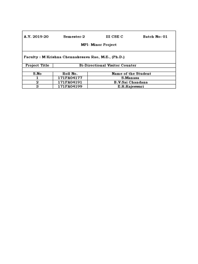 Sticker On Box @MPI-Minor Project | PDF