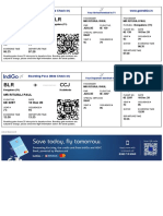 Online Boarding Pass Indigo | PDF | Aviation | Airlines