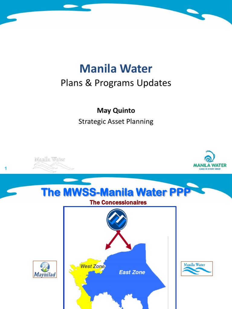 Manila Water PDF | PDF | Sewage | Sanitary Sewer
