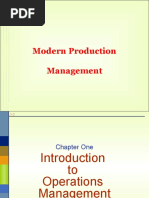 Module 1 - Introduction Into Operations Management | PDF | Operations ...