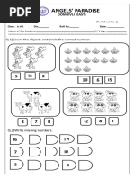 Class - Nursery Maths Complete Print PDF | PDF