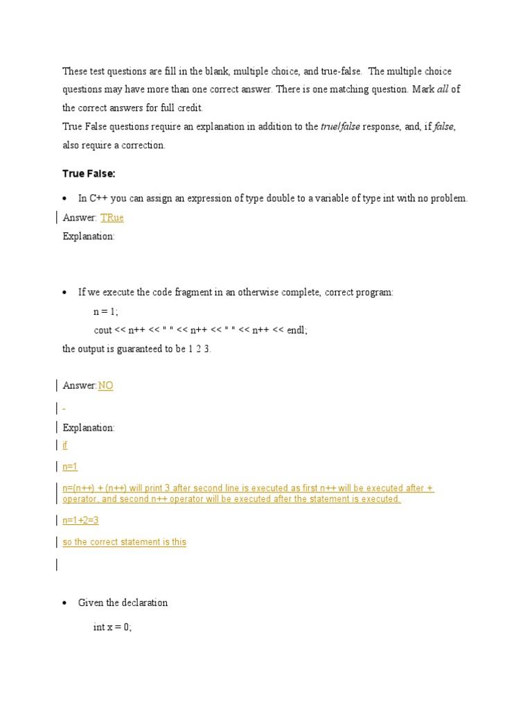 Final Part One | PDF | Parameter (Computer Programming) | Subroutine