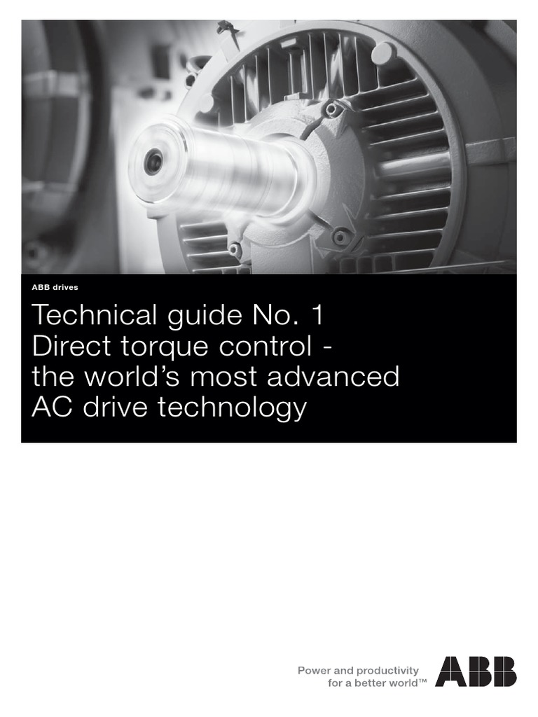 ABB Drives Technical Guide No 1 DTC1 PDF | PDF | Electric Motor ...