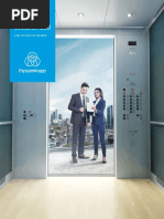 OTIS LFT Layout Drawing | PDF | Elevator | Door