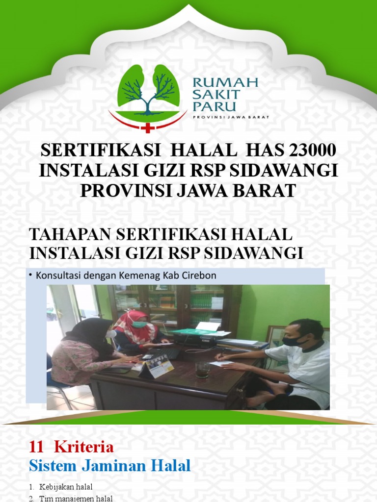 Sertifikasi Halal Has 23000 | PDF