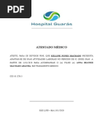 Atestado Médico para Uso de Piscina | PDF