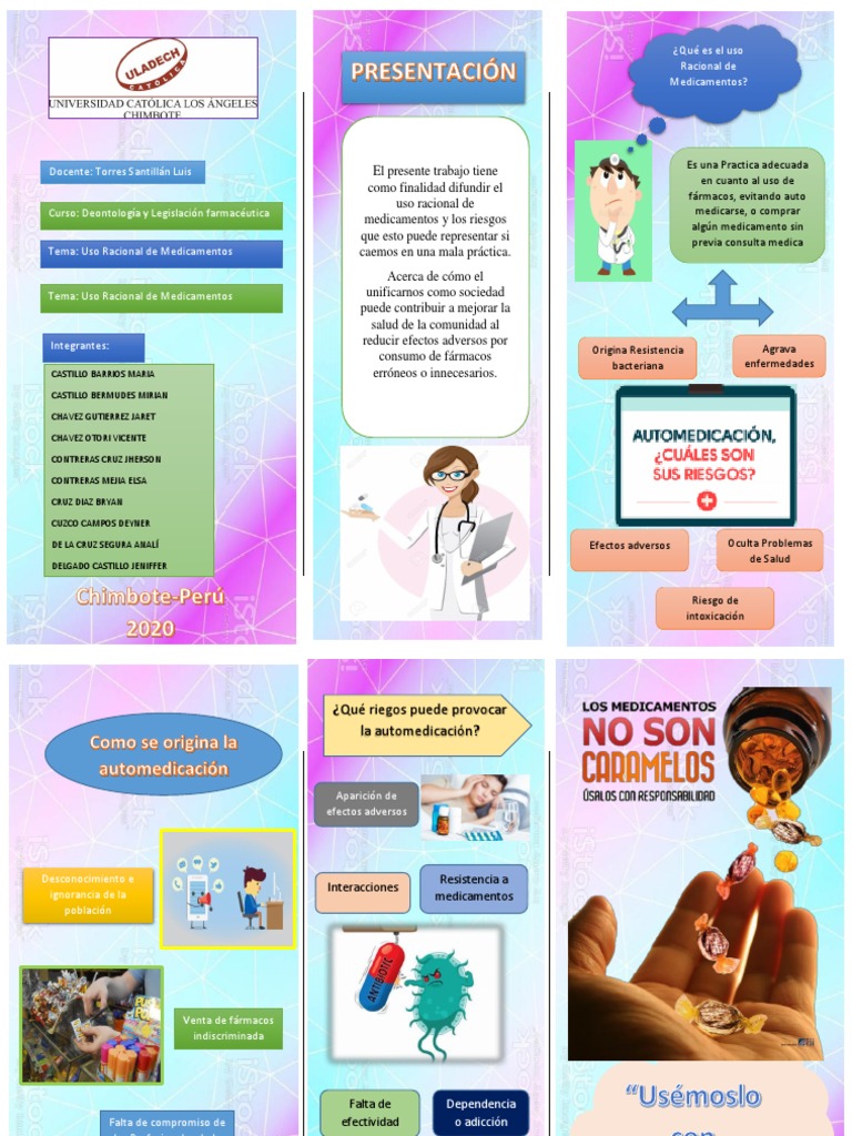 Tríptico Grupo 2 | PDF | Efecto adverso | La dependencia de sustancias