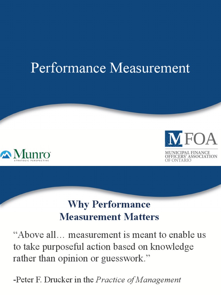 Performance Measurement | PDF | Benchmarking | Measurement