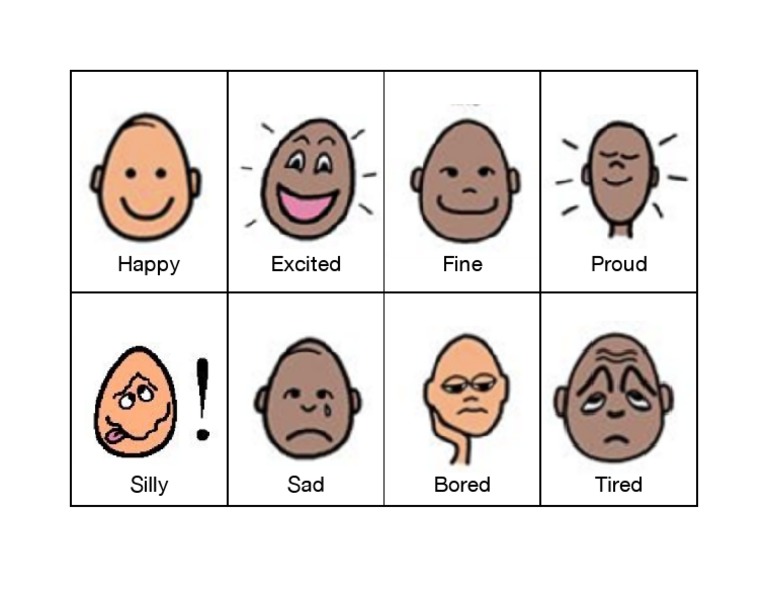 Emotion Choice Board | PDF