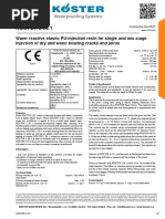 Method Statement Koster KB-Flex-200 | PDF | Pipe (Fluid Conveyance) | Personal Protective Equipment