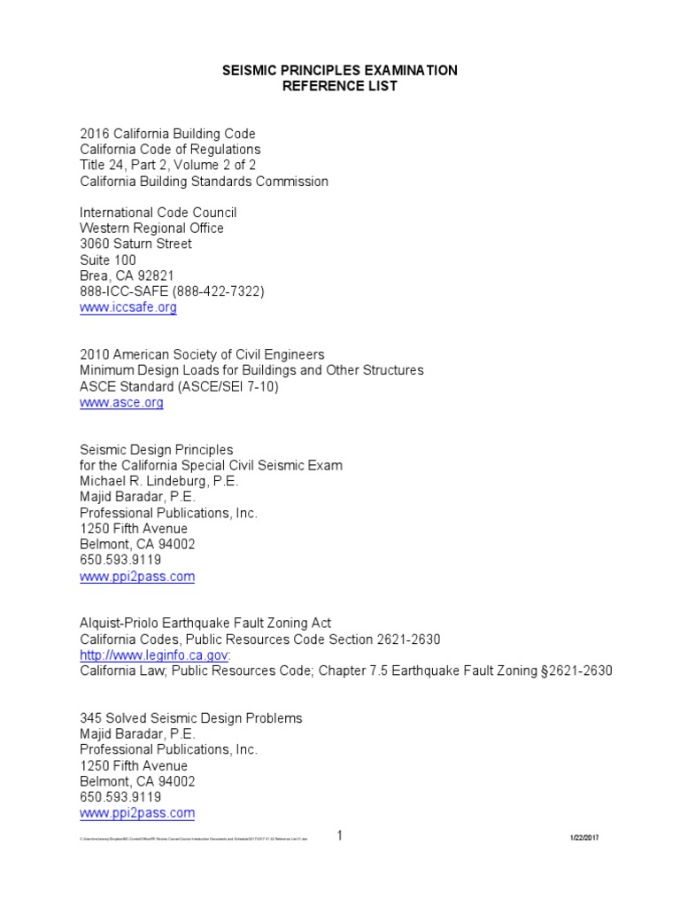 02.2017 01 22 Reference List 01 | PDF