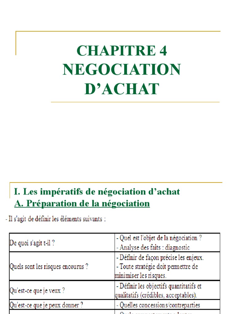 Processus Achat | PDF | Négociation | Sodles