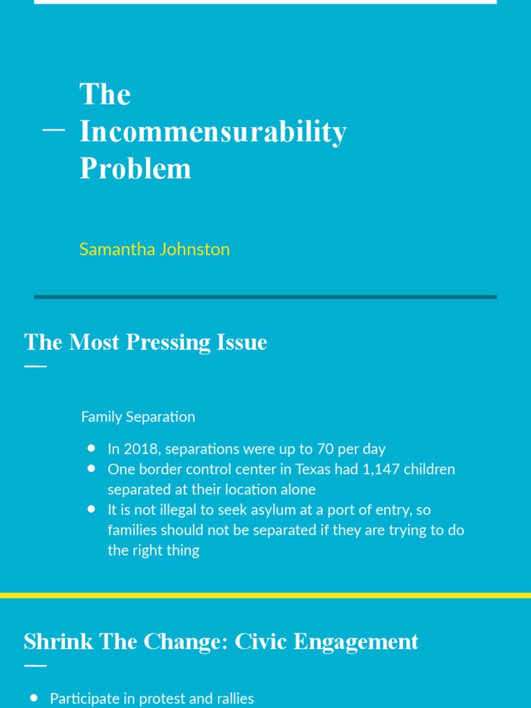 Family Separation & Civic Action | PDF