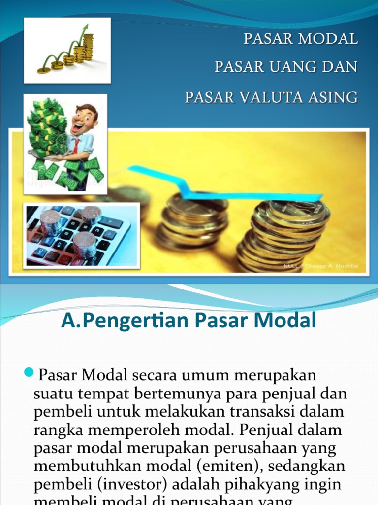 9.PASAR MODAL (Presentasi) | PDF