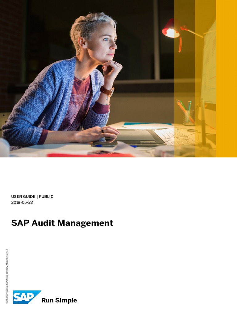 SAP Audit Management PDF | Download Free PDF | Audit | Auditor's Report