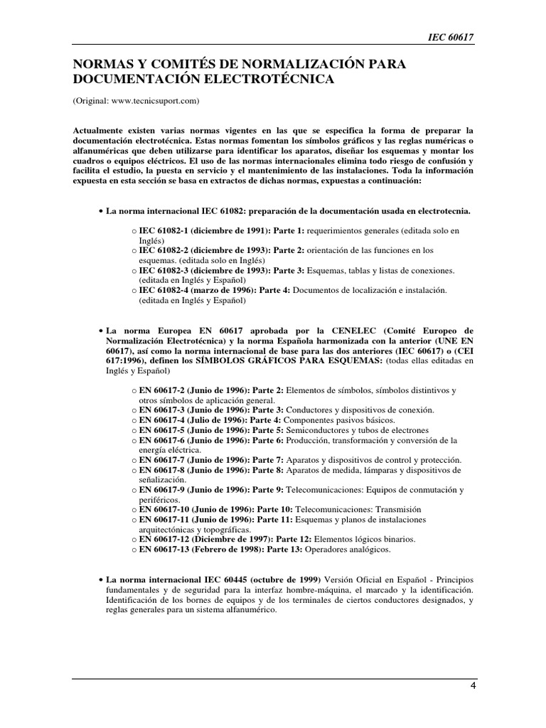 Simbología IEC 60617 para Documentación | PDF | Comisión Electrotécnica ...
