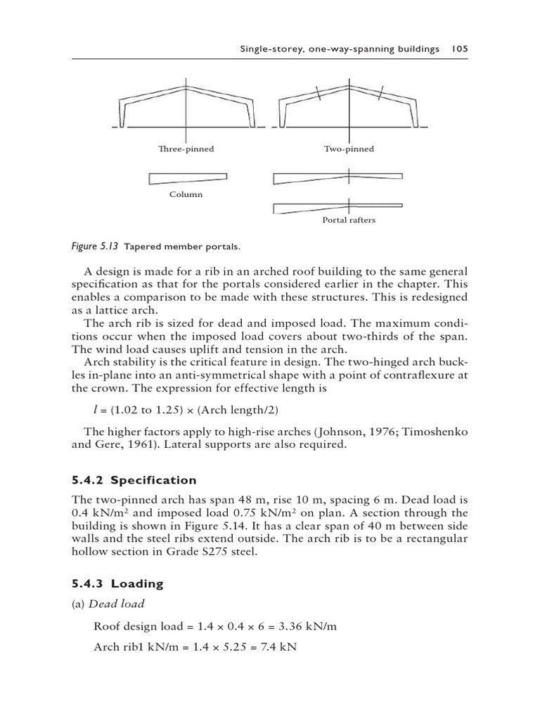 Steel Structures - Practical Design Studies-1 (PDF - Io) | PDF | Truss ...