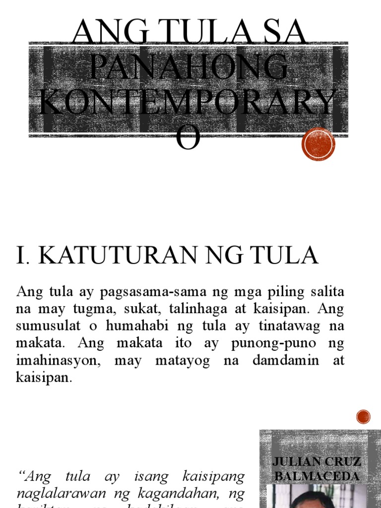 Ang Tula | PDF