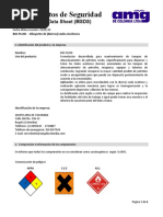 MSDS Nitrogeno Praxair | PDF | Oxígeno | Gases