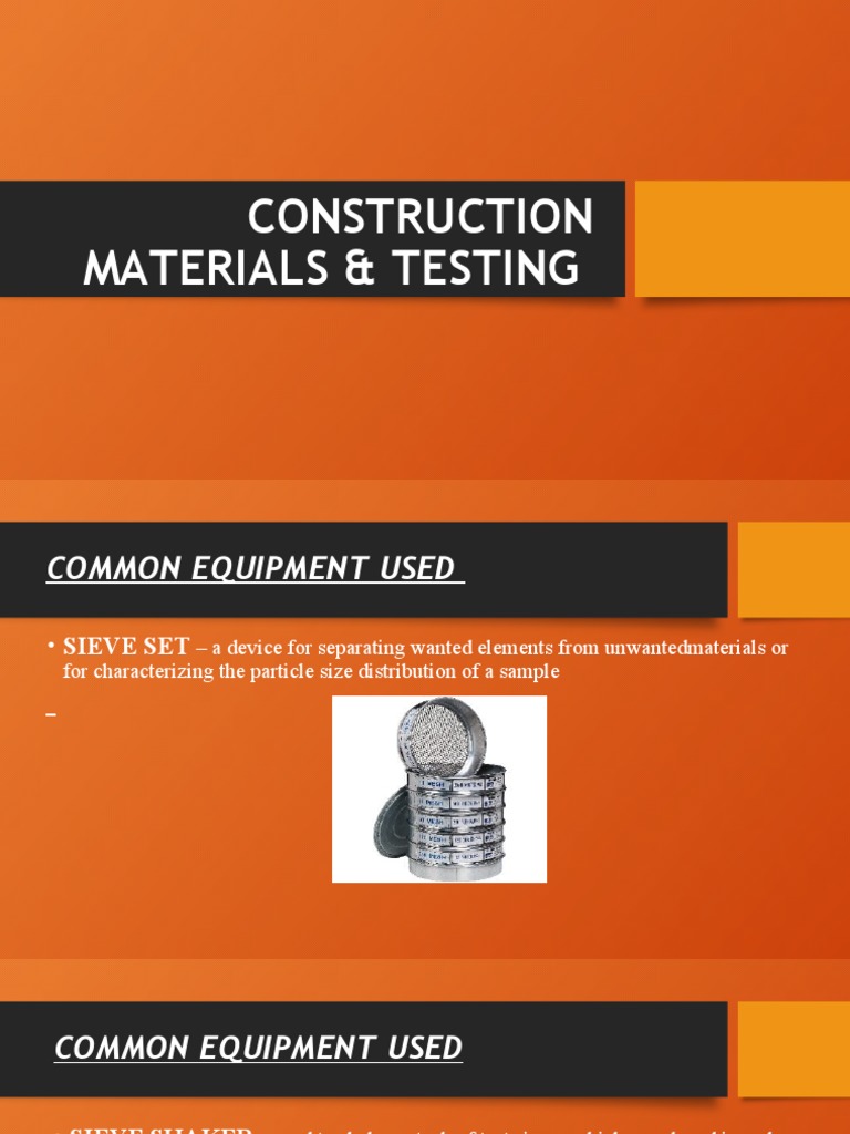 Common Equipment | PDF