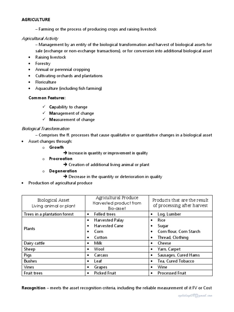 Agricultural Activity: Agriculture | PDF | Prices | Agriculture