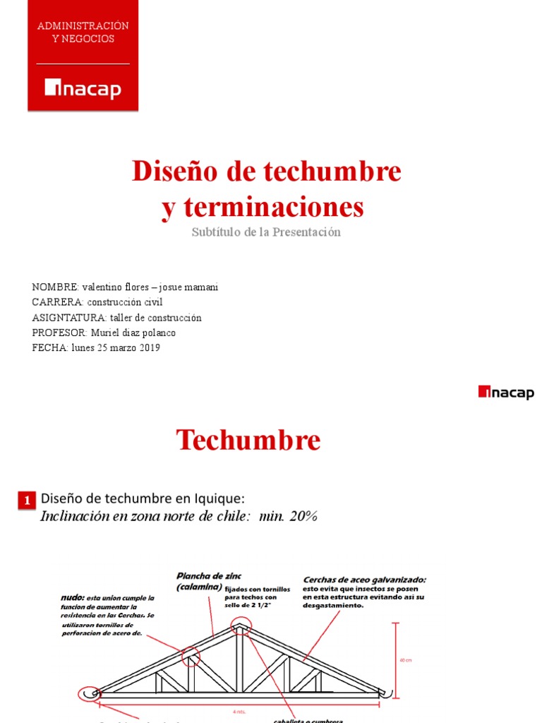 Techumbre Final | PDF | Naturaleza