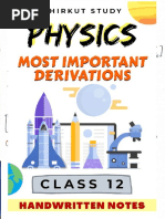 Wave Optics All Derivations | PDF | Maxima And Minima | Light