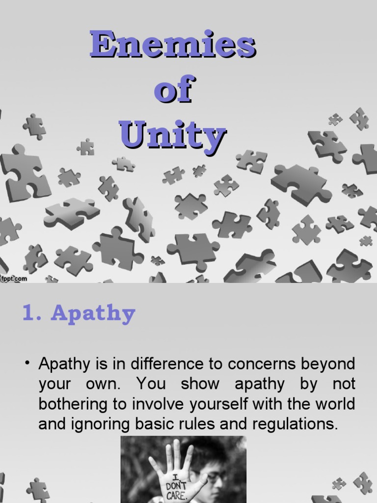 GMRC 9 Enemies of Unity | PDF