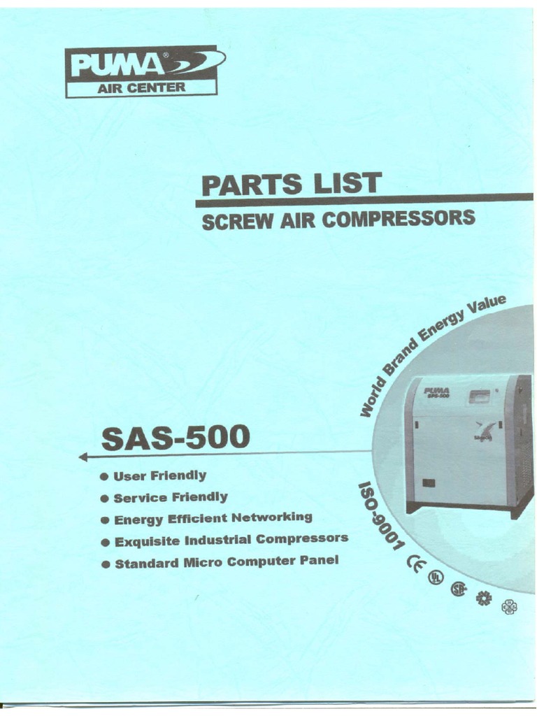 Part List - SAS 500 | PDF
