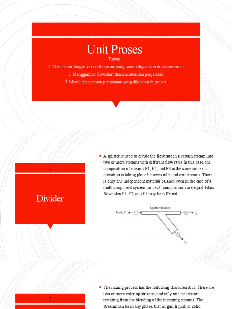UNIT Proses IN Chemical Engineering | PDF | Chemical Reactor | Distillation