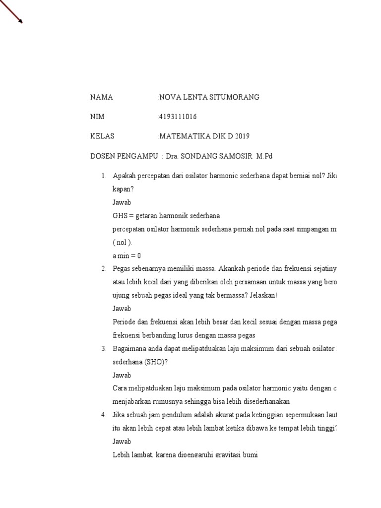 Fisika Umum Tugas Rutin 3 | PDF